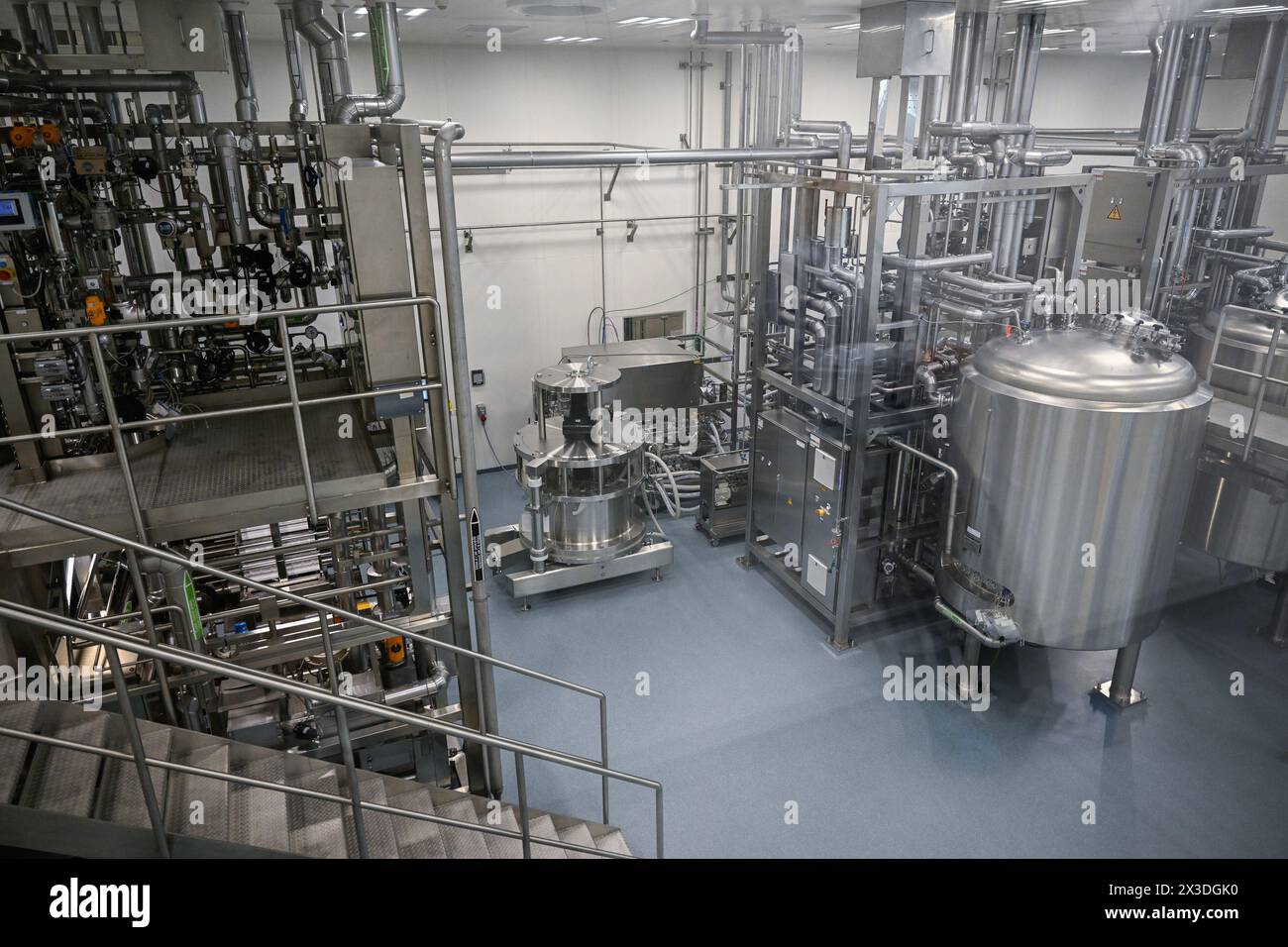 The new production site pictured at the inauguration of the new ...