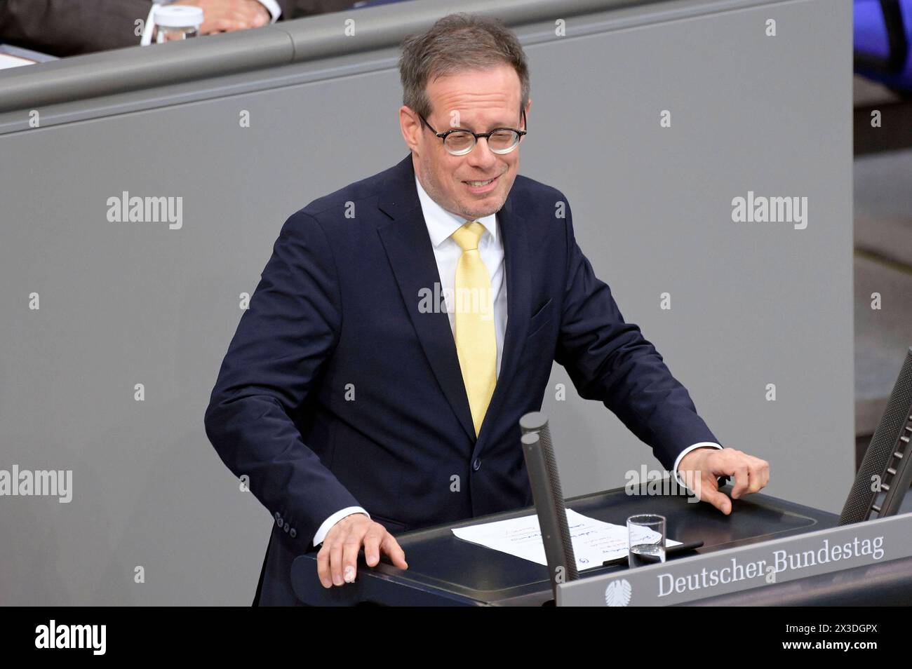 Konrad Stockmeier in der 167. Sitzung des Deutschen Bundestages im ...