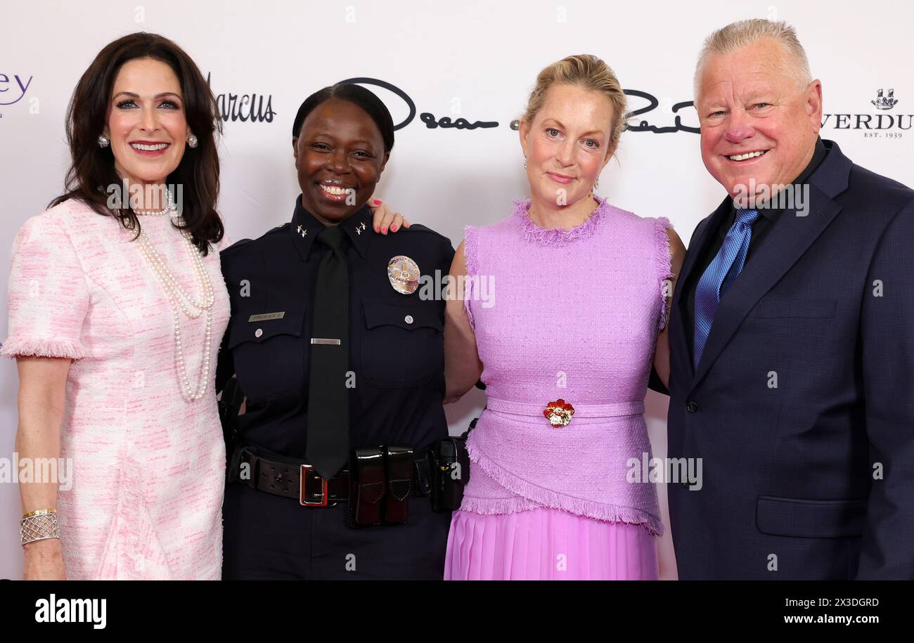 BEVERLY HILLS, CA - APRIL 25: Bridget Gless Keller, Alexandra Wentworth ...