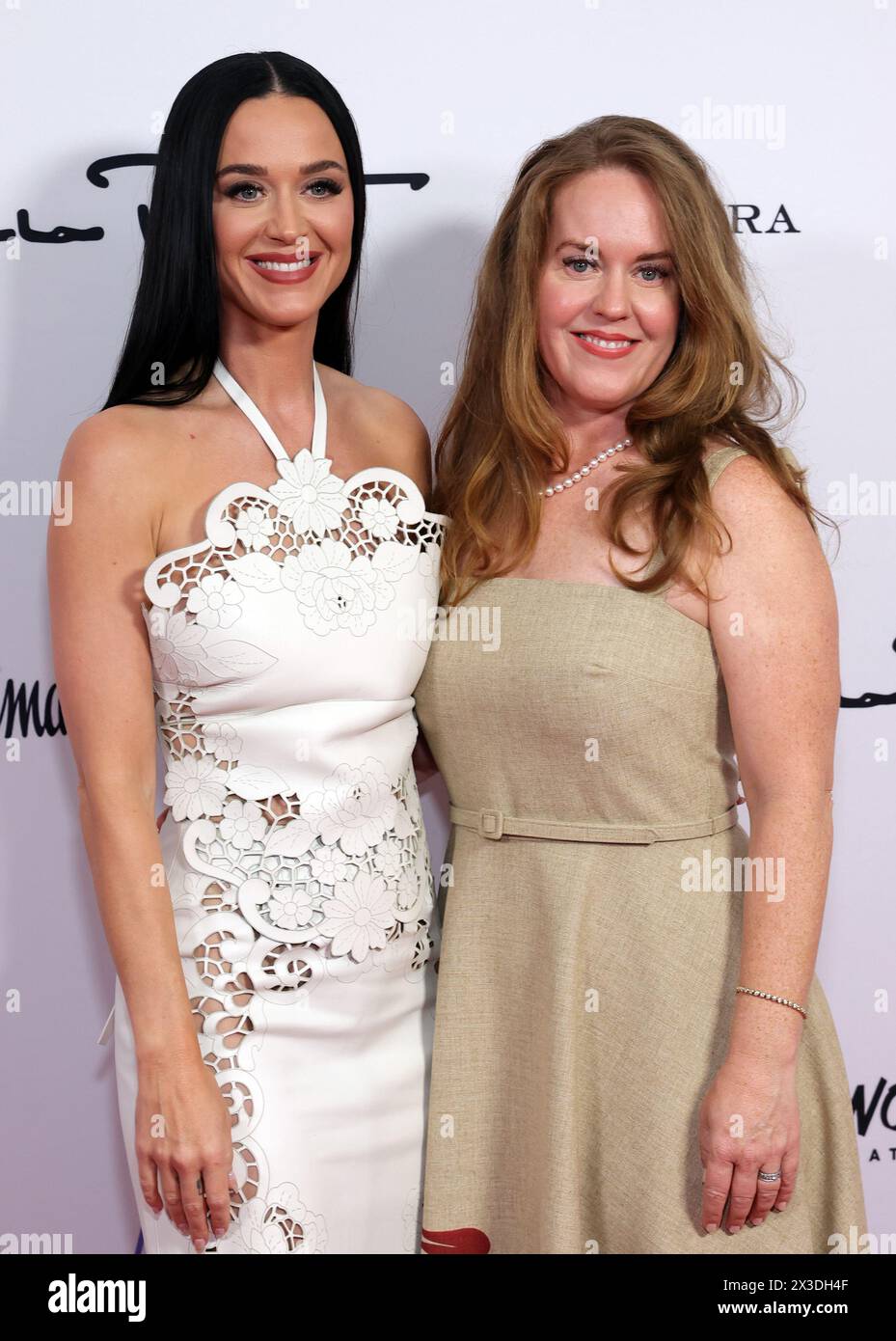 BEVERLY HILLS, CA - APRIL 25: Katy Perry, Angela Lerche at 35th Annual ...