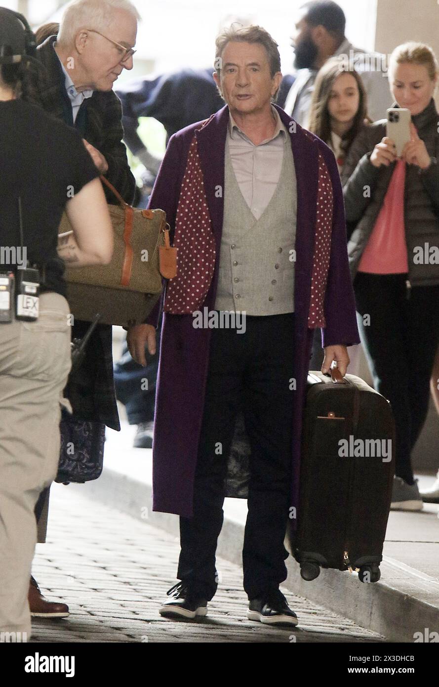 New York, NY, USA. 24th Apr, 2024. Stevin Martin, Martin Short on the ...