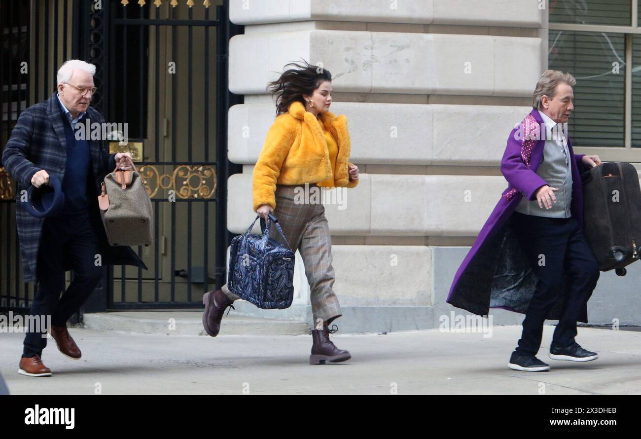 New York, NY, USA. 24th Apr, 2024. Stevin Martin, Selena Gomez, Martin ...