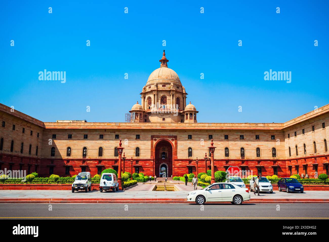 Ministry of Finance and Ministry of Home Affairs building at Rajpath in ...