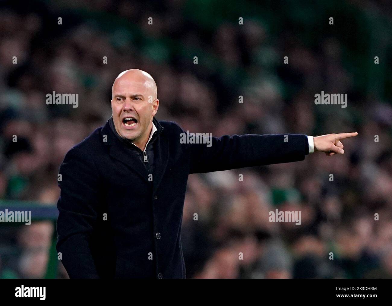 File photo dated 13-12-2023 of Feyenoord manager Arne Slot. Jurgen ...