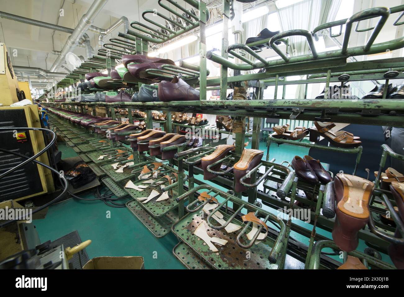 Fashion production factory conveyor hi-res stock photography and images ...