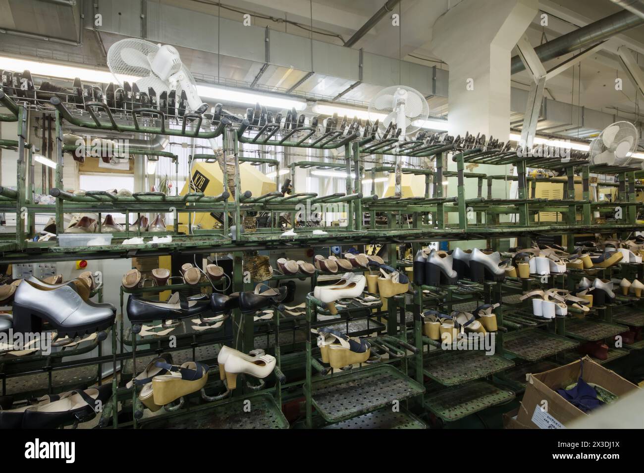 Fashion production factory conveyor hi-res stock photography and images ...