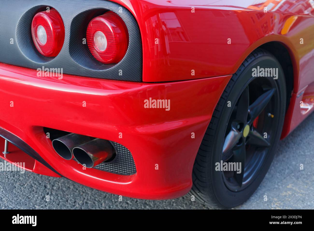 Ferrari rear lights hi-res stock photography and images - Alamy