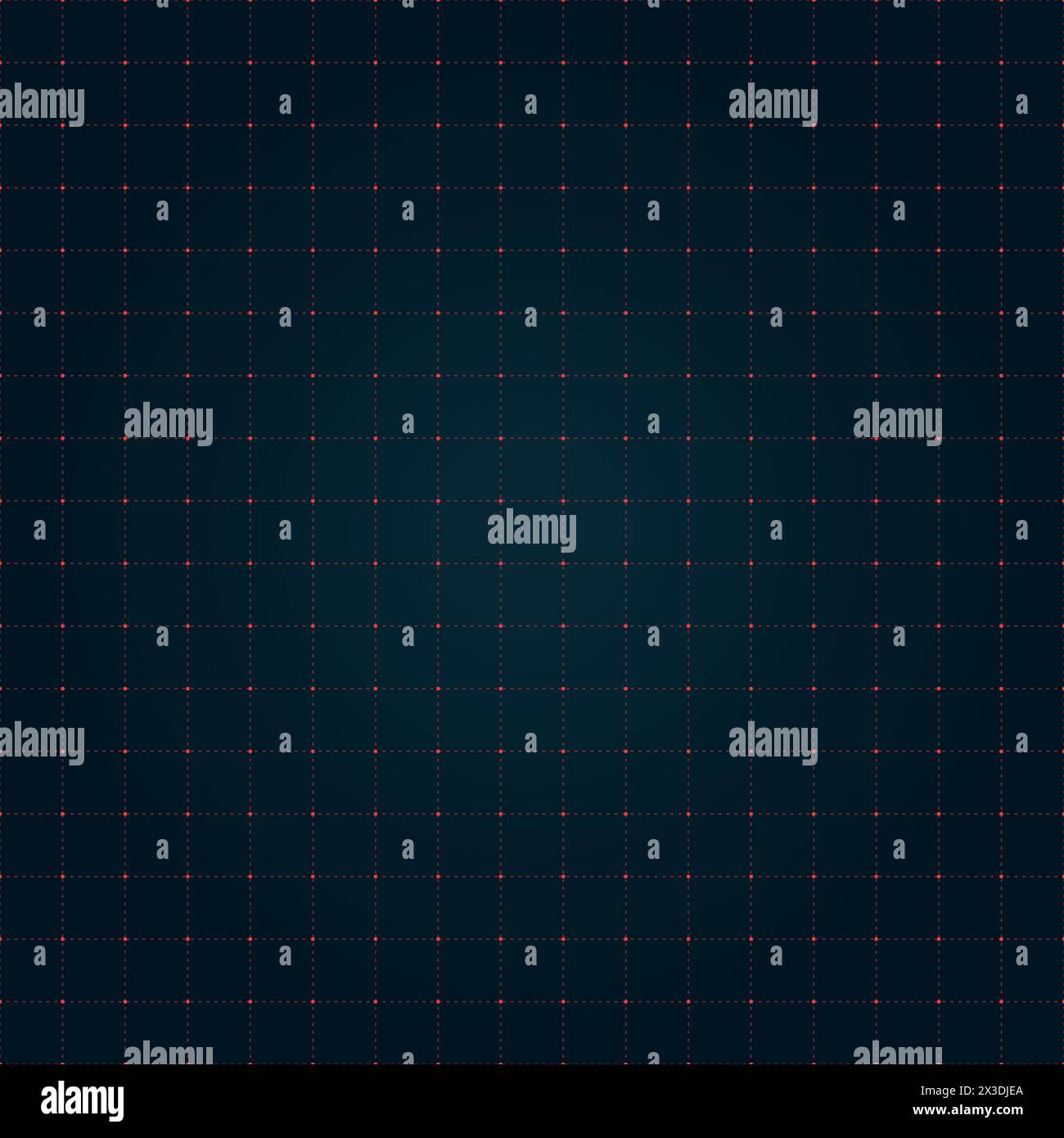 VR HUD futuristic interface square grid. Line and dot head up display ...