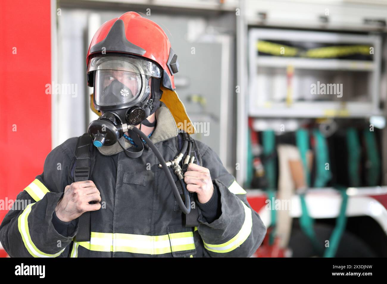 Fire fighter jacket hi-res stock photography and images - Alamy