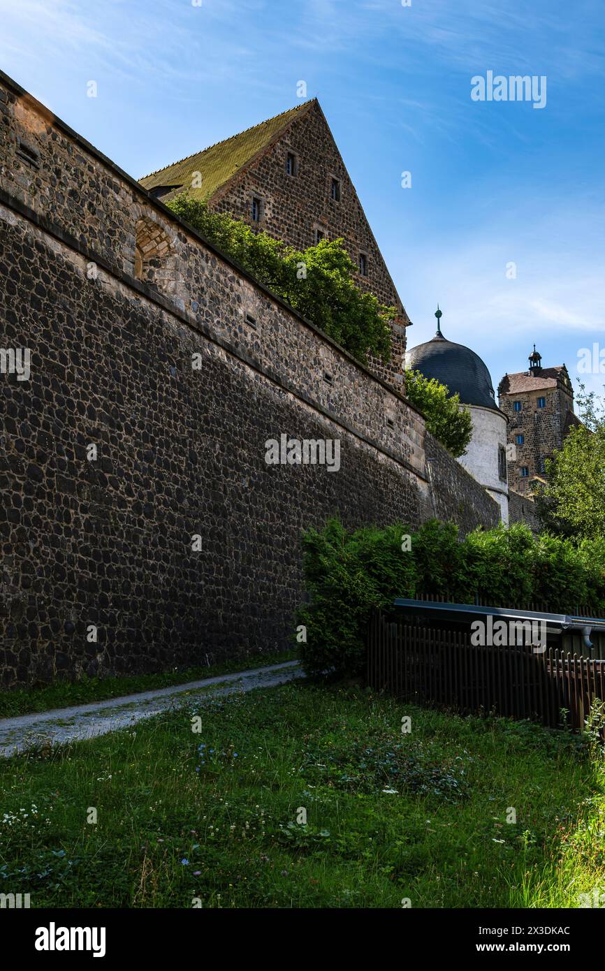 Stolpen Castle, partial ruin of a medieval hilltop castle, later a ...