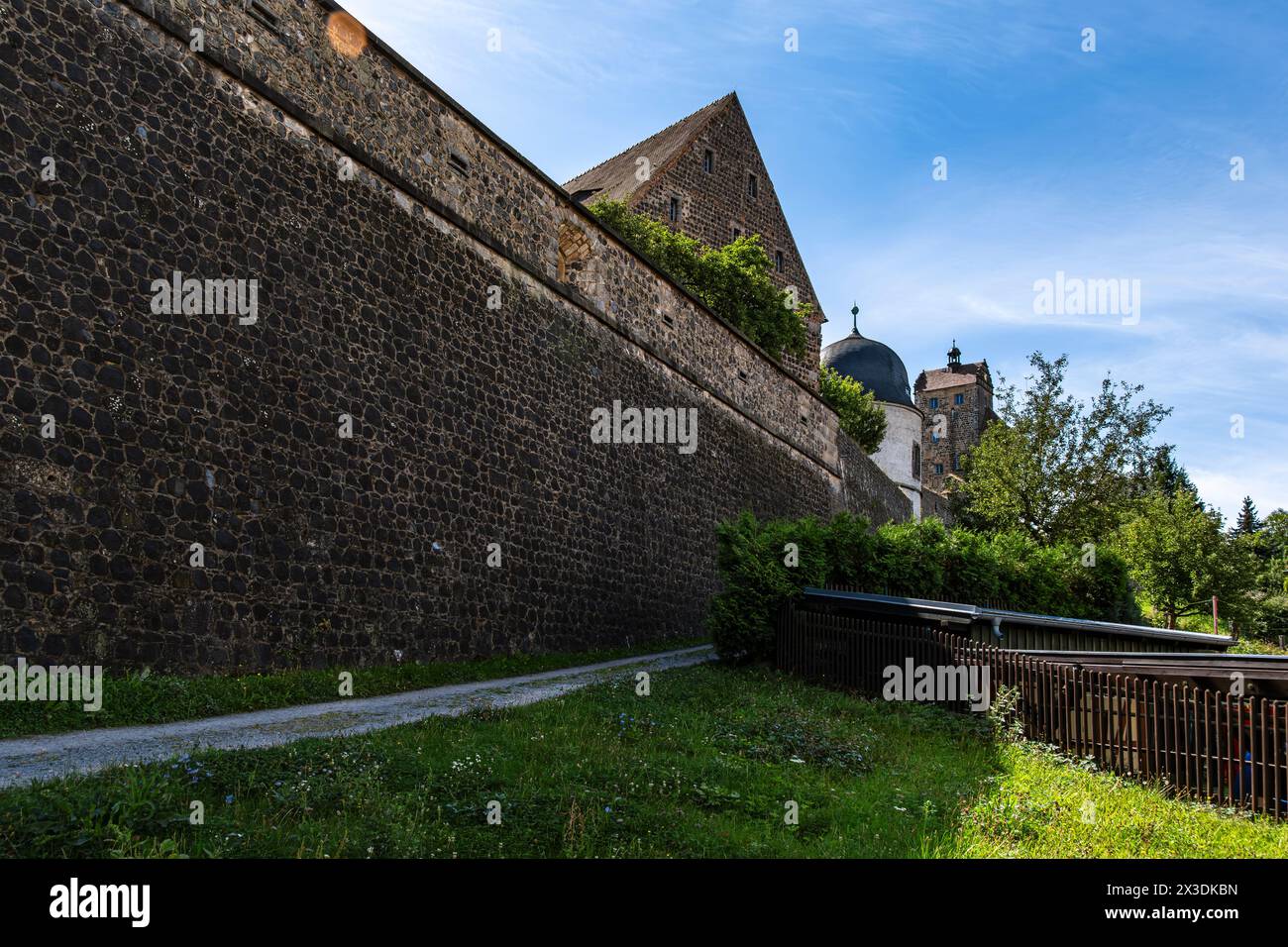 Stolpen Castle, partial ruin of a medieval hilltop castle, later a ...
