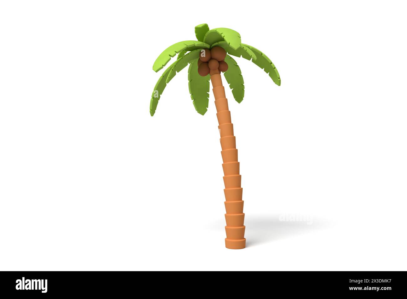 3d cartoon style beach Cut Out Stock Images & Pictures - Alamy