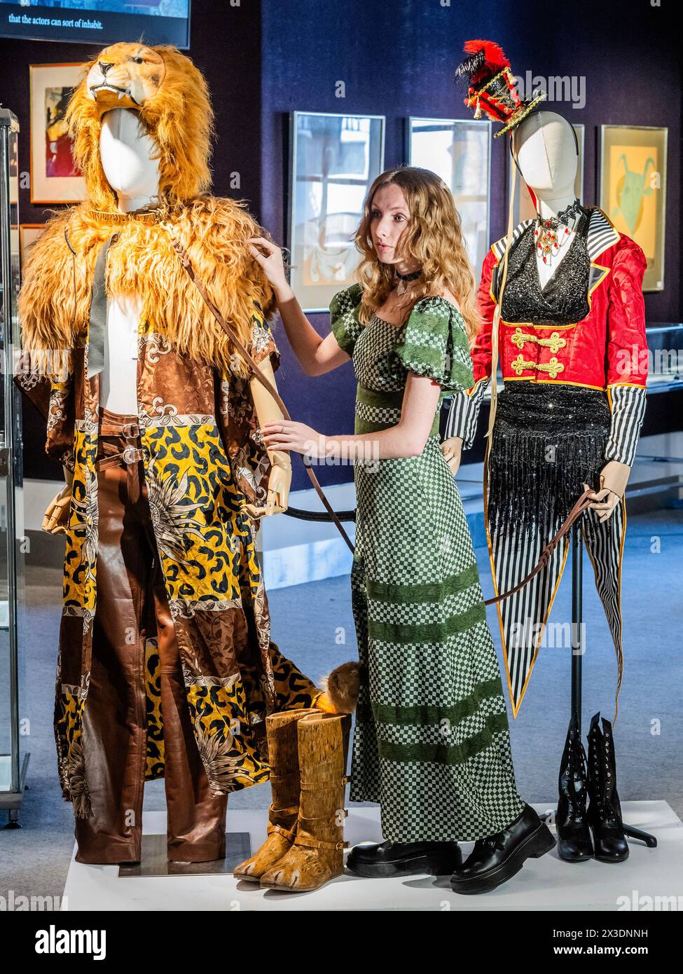 London, UK. 26th Apr, 2024. A fancy-dress lion costume (as worn by Ed ...
