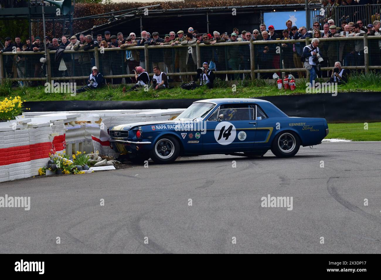 Oops, Beau Parry, Ashley Sutton, Ford Mustang, Ken Miles Cup, a two ...