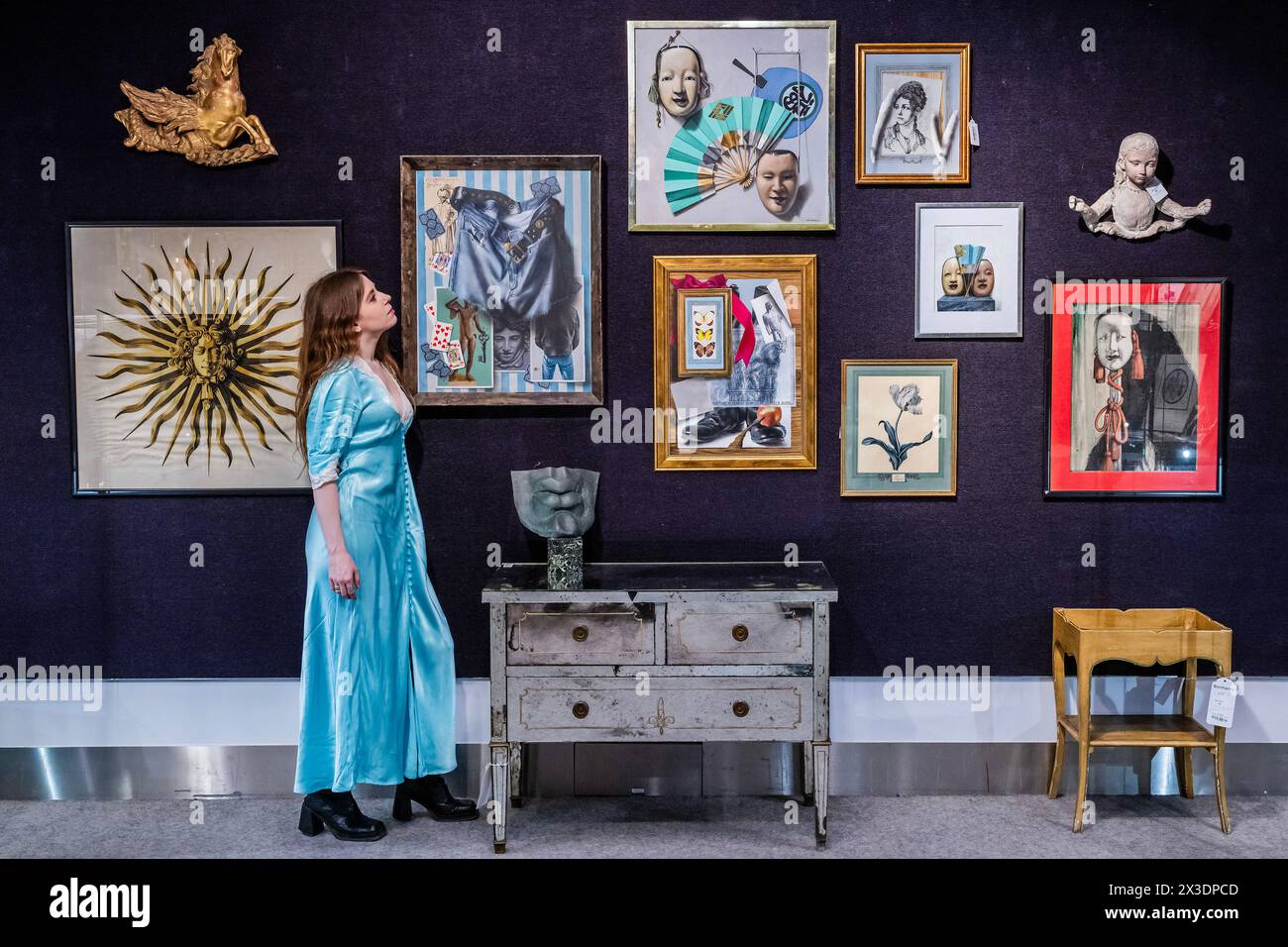 London, UK. 26th Apr, 2024. Items from the collection of Kenneth ...