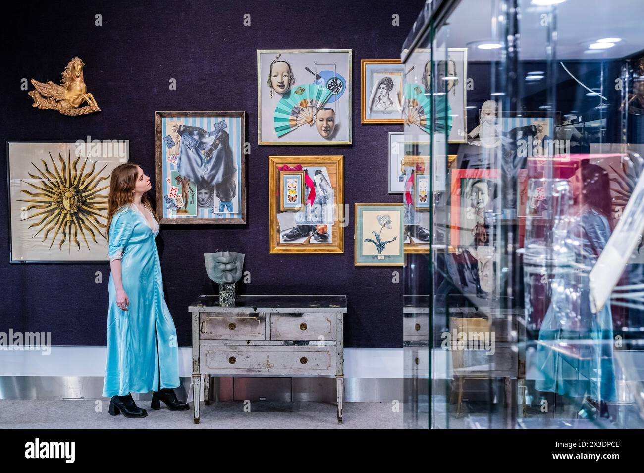 London, UK. 26th Apr, 2024. Items from the collection of Kenneth ...