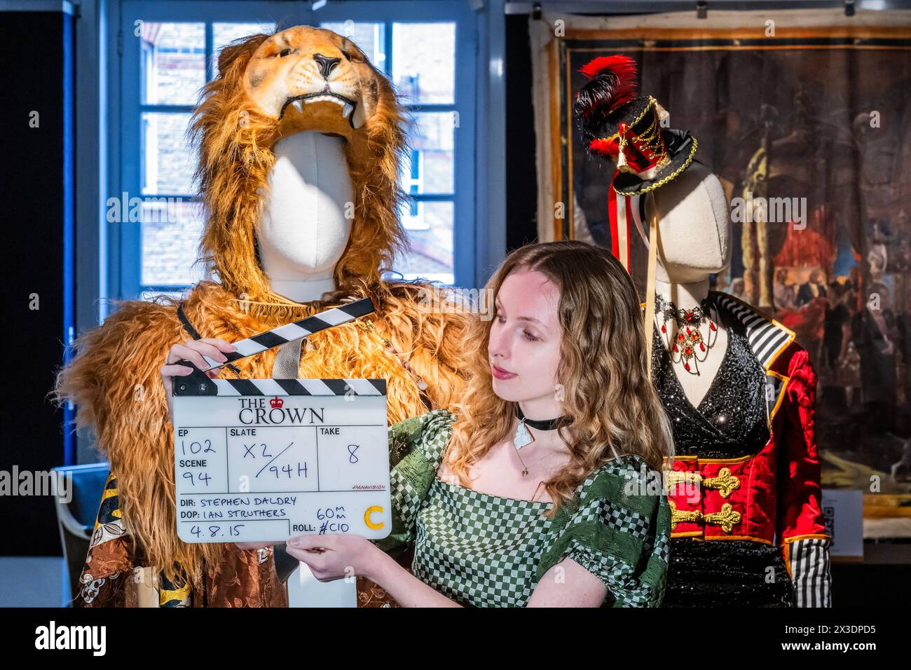 London, UK. 26th Apr, 2024. A Clapper board, from Season 1, Episode 2 ...