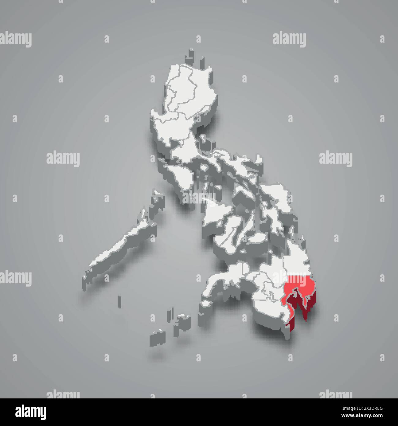 Davao city map hi-res stock photography and images - Alamy