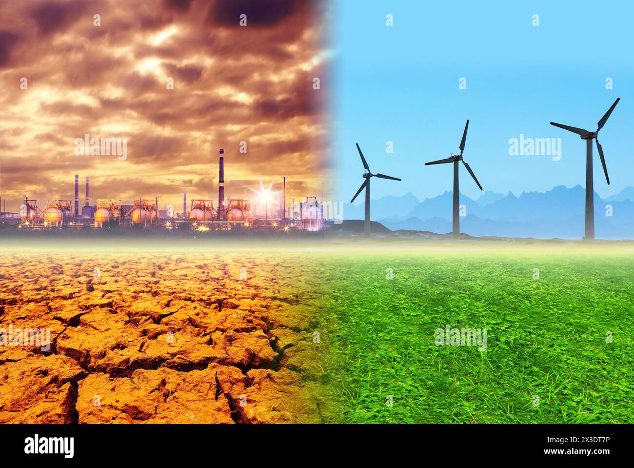 Global warming and pollution concept, collage Stock Photo - Alamy