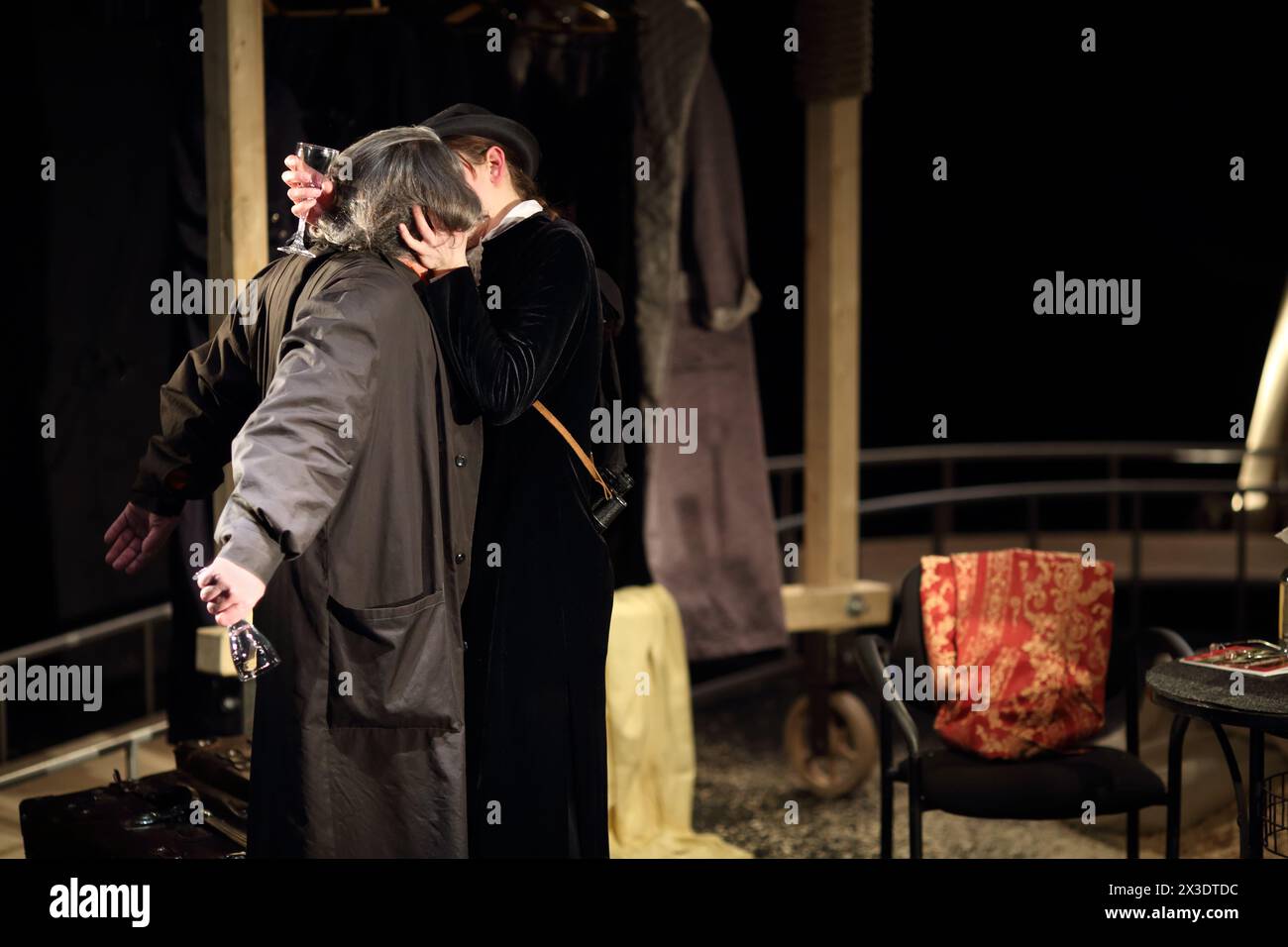 Actors play stage characters hi-res stock photography and images - Alamy