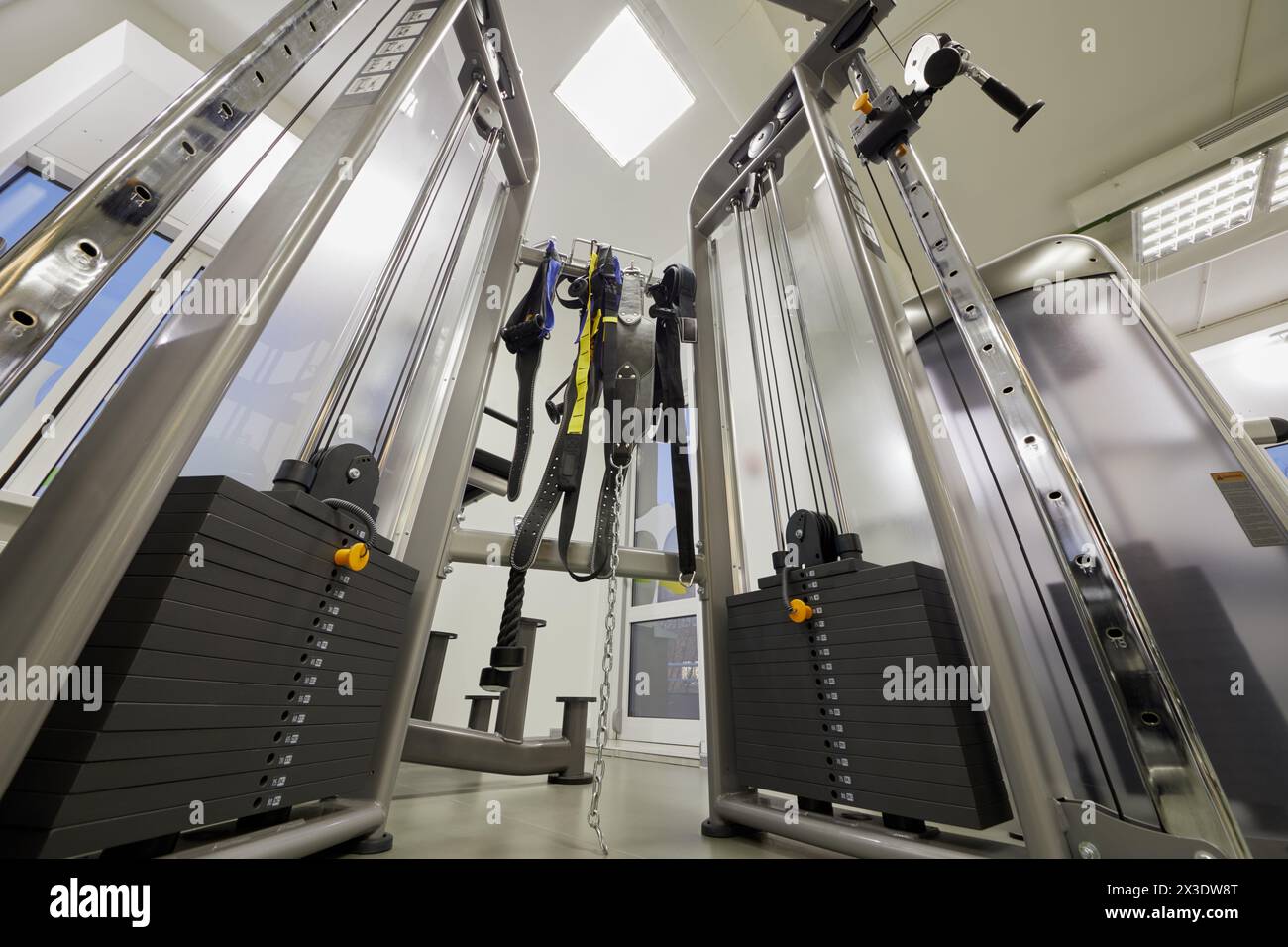 Hanging belts hi-res stock photography and images - Alamy