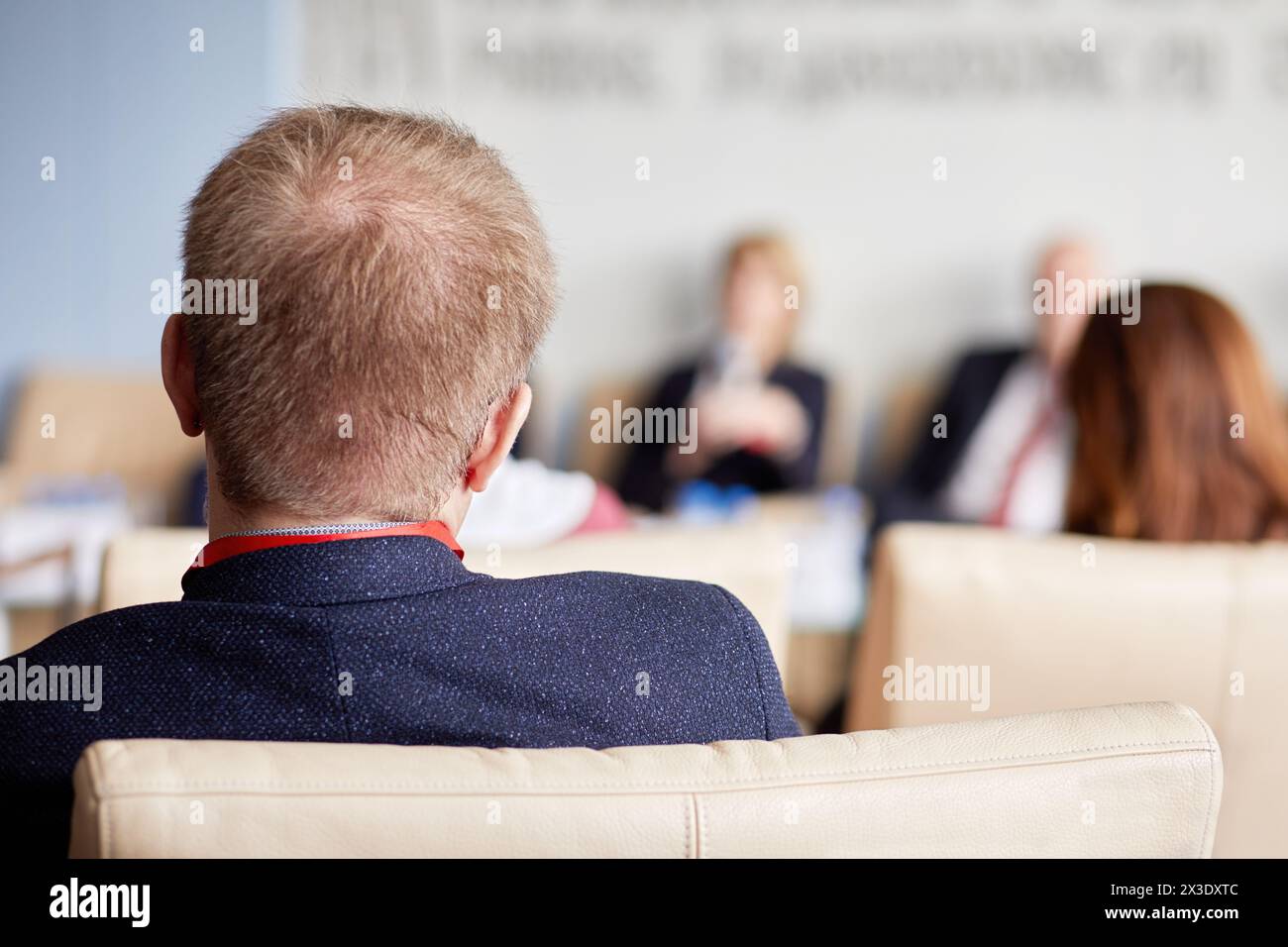 Female conference room back hi-res stock photography and images - Alamy