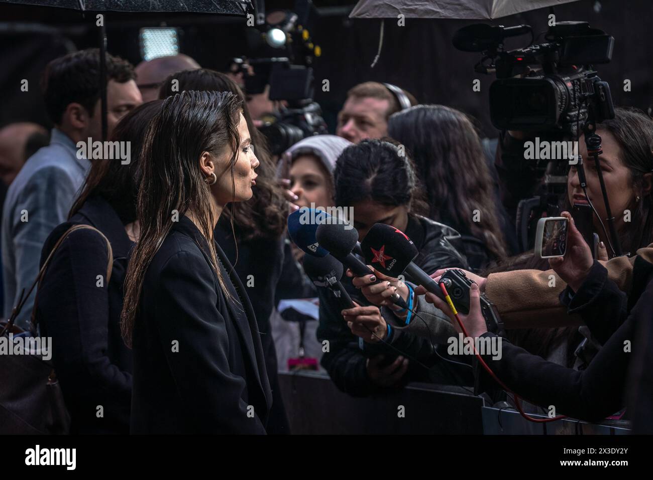 London, UK. 25th April, 2024. Freya Allan attends the UK launch event ...