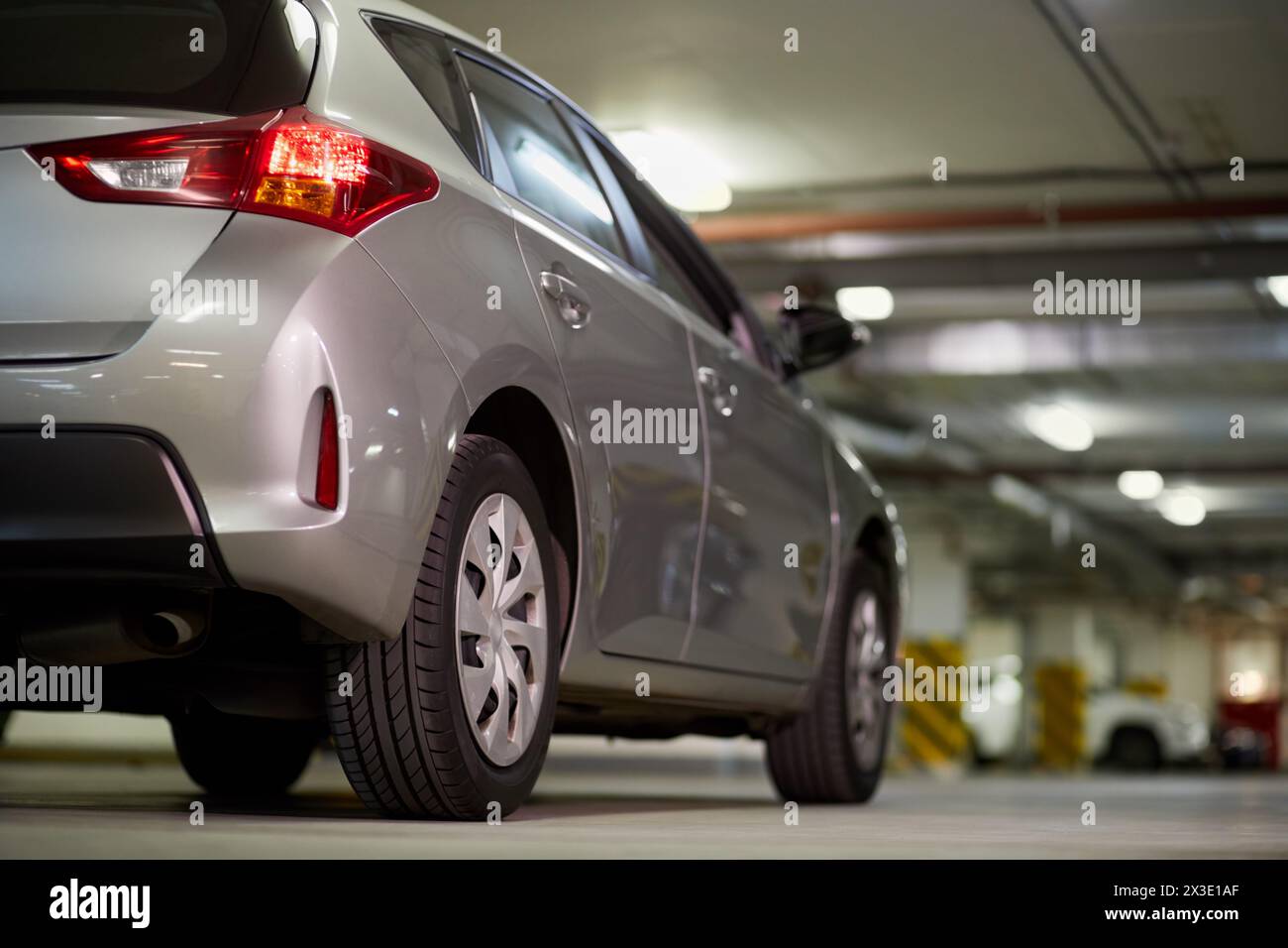 Car back side parking hi-res stock photography and images - Alamy