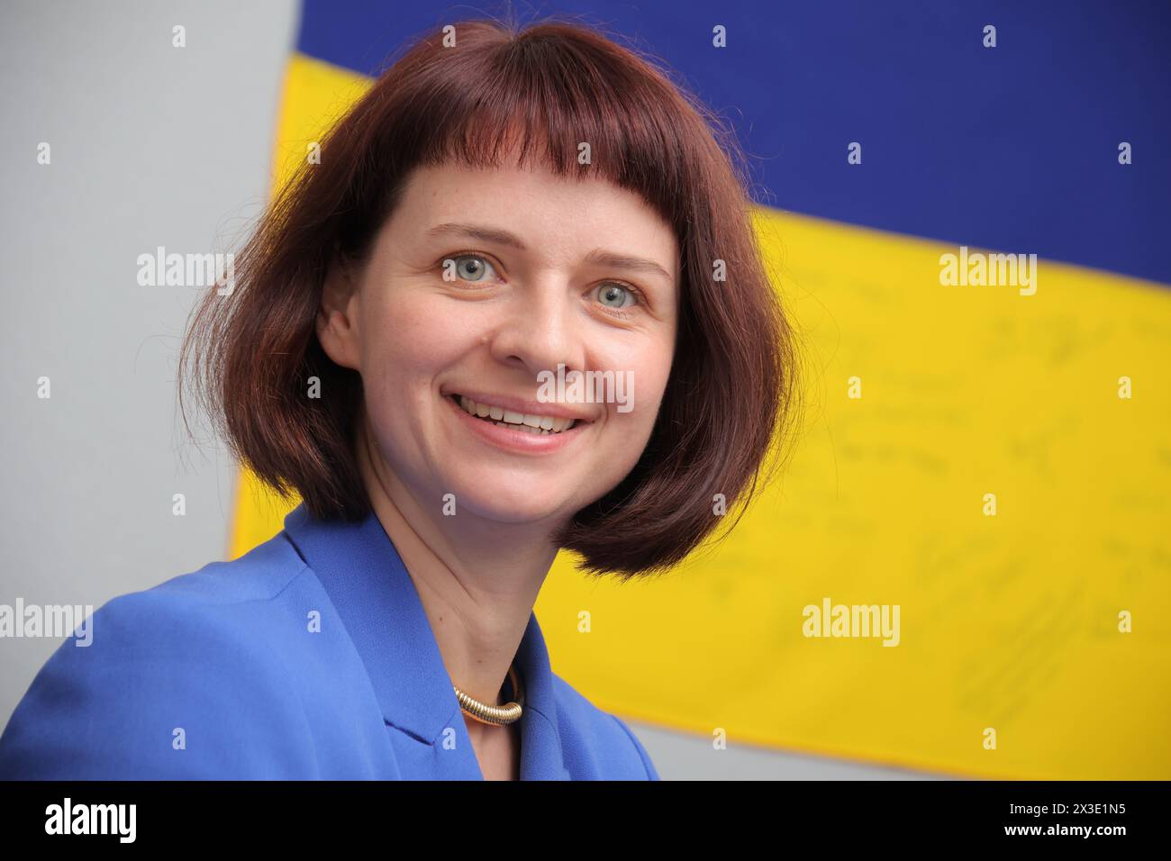 Non Exclusive: KYIV, UKRAINE - APRIL 25, 2024 - Director of the Ukrainian Center for Educational ...