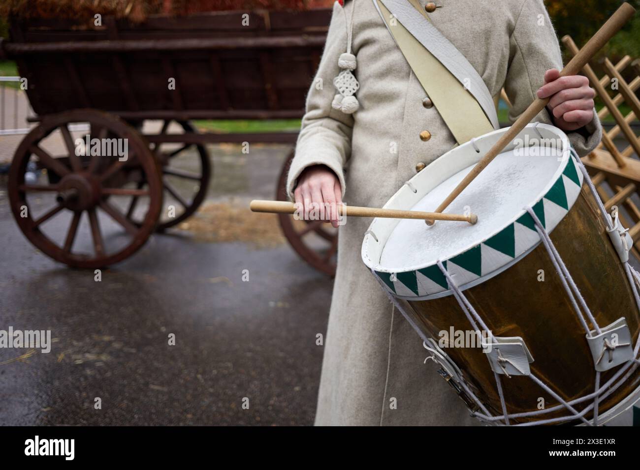 Musician drummer military uniform hi-res stock photography and images ...