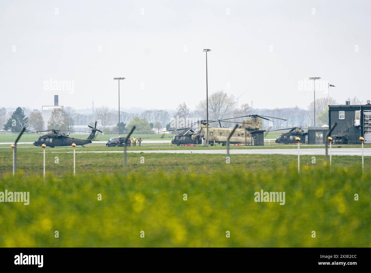 Tune, Denmark. 01st Mar, 2024. American Sikorsky Uh-60 Black Hawk and ...