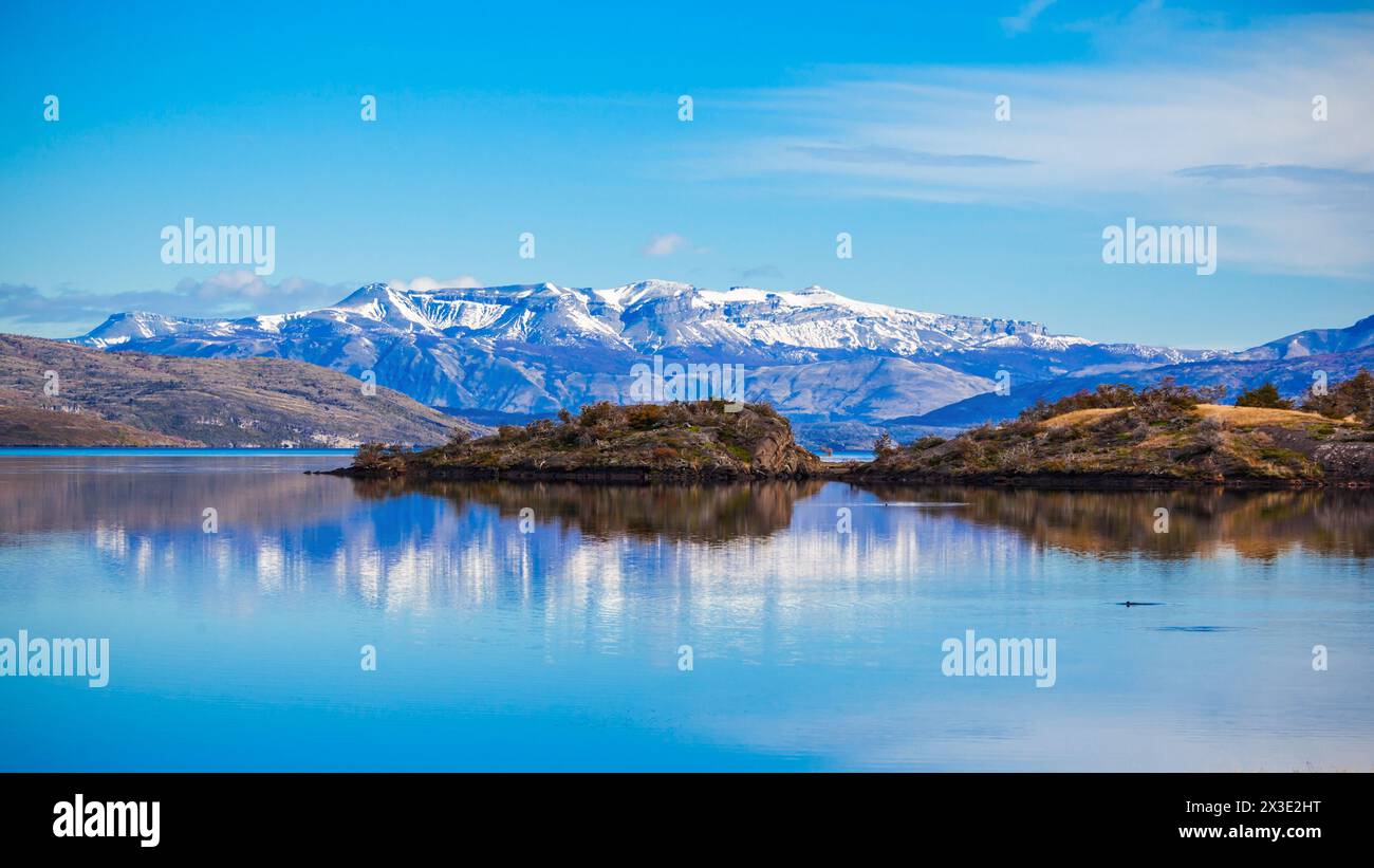 Lago Del Toro Lake is a lake located in the Torres del Paine National ...