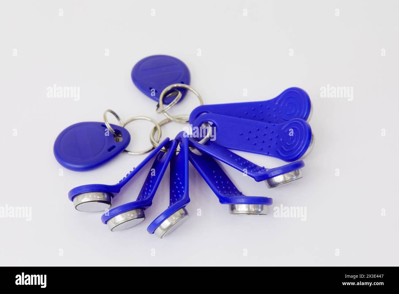 Set of touch memory keys on white background Stock Photo - Alamy