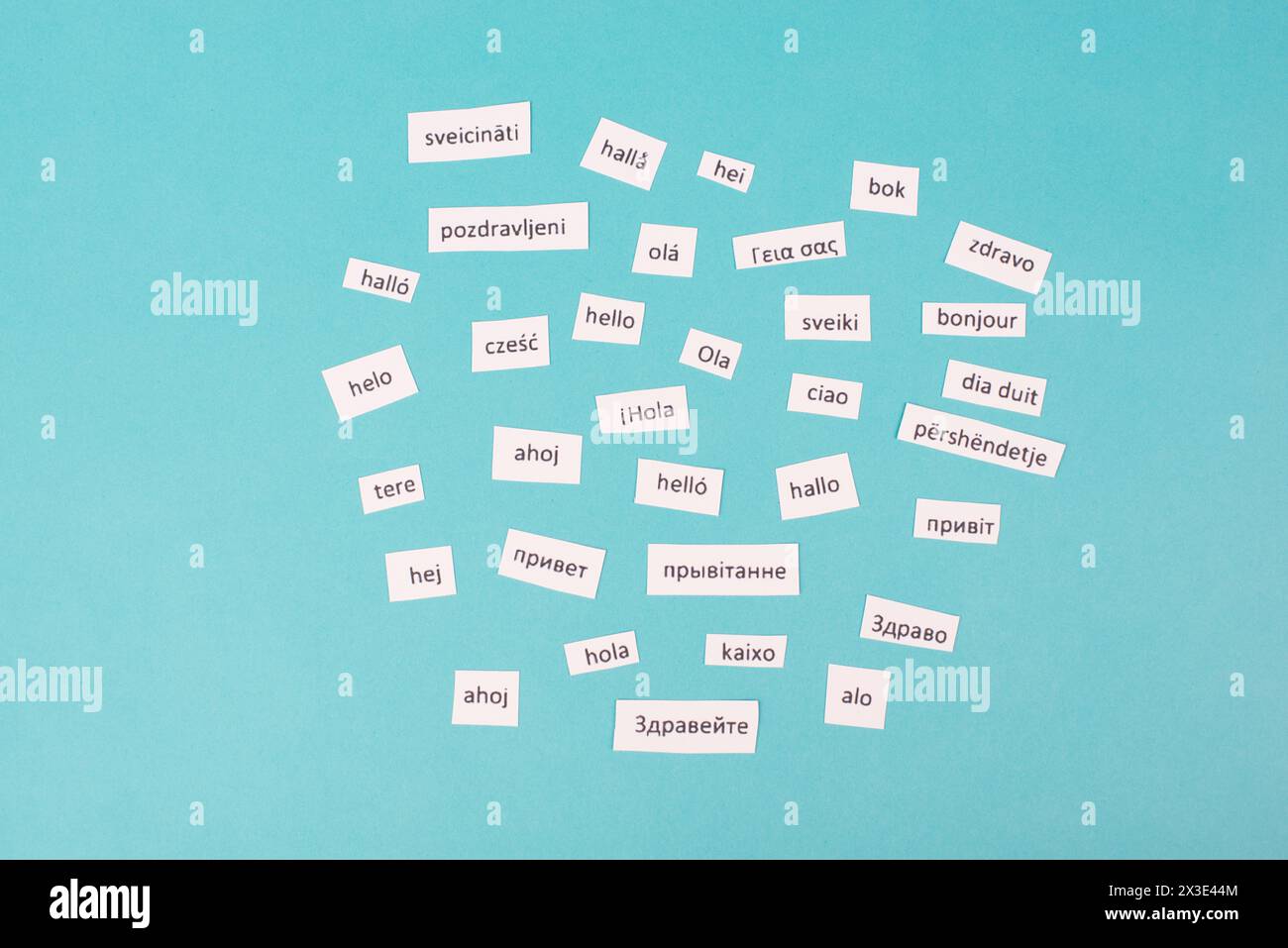 European languages, word hello in different language spoken in Europe ...
