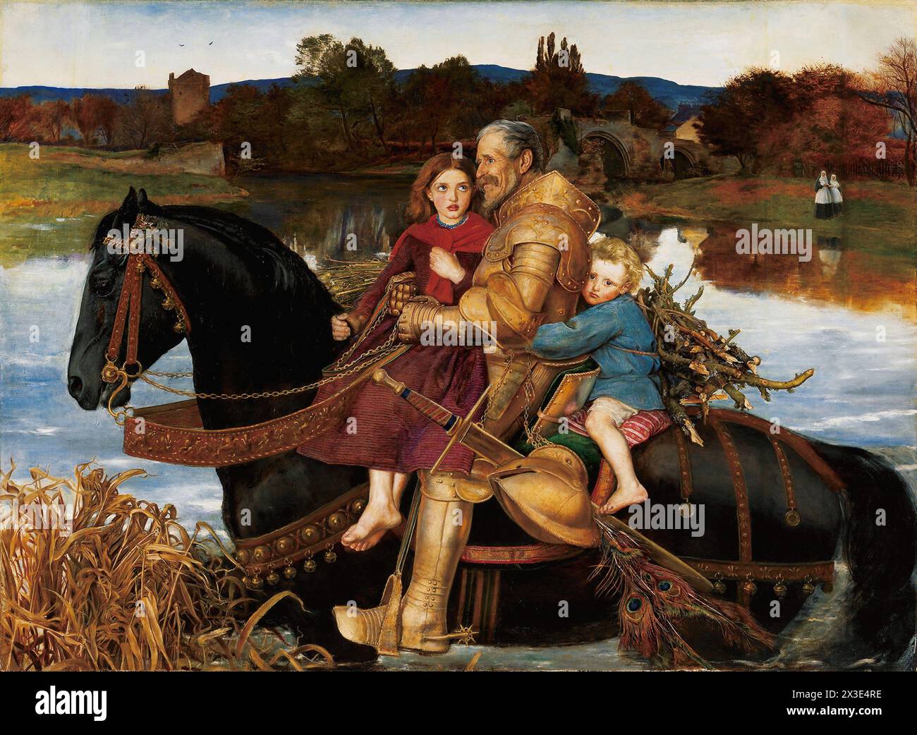John everett millais painter painting paintings hi-res stock ...