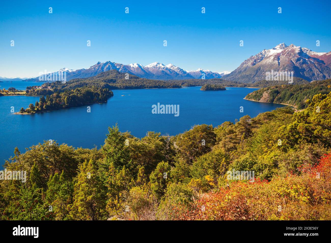 Lake in Nahuel Huapi National Park. It is located near the Bariloche ...