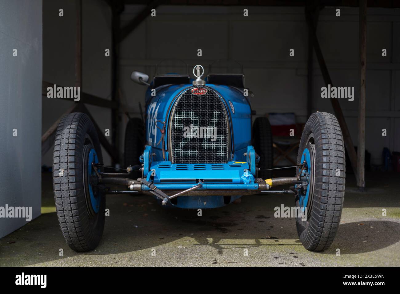 1929 Bugatti Type 35B of Nick Pancisi, entrant in the Grover Williams ...