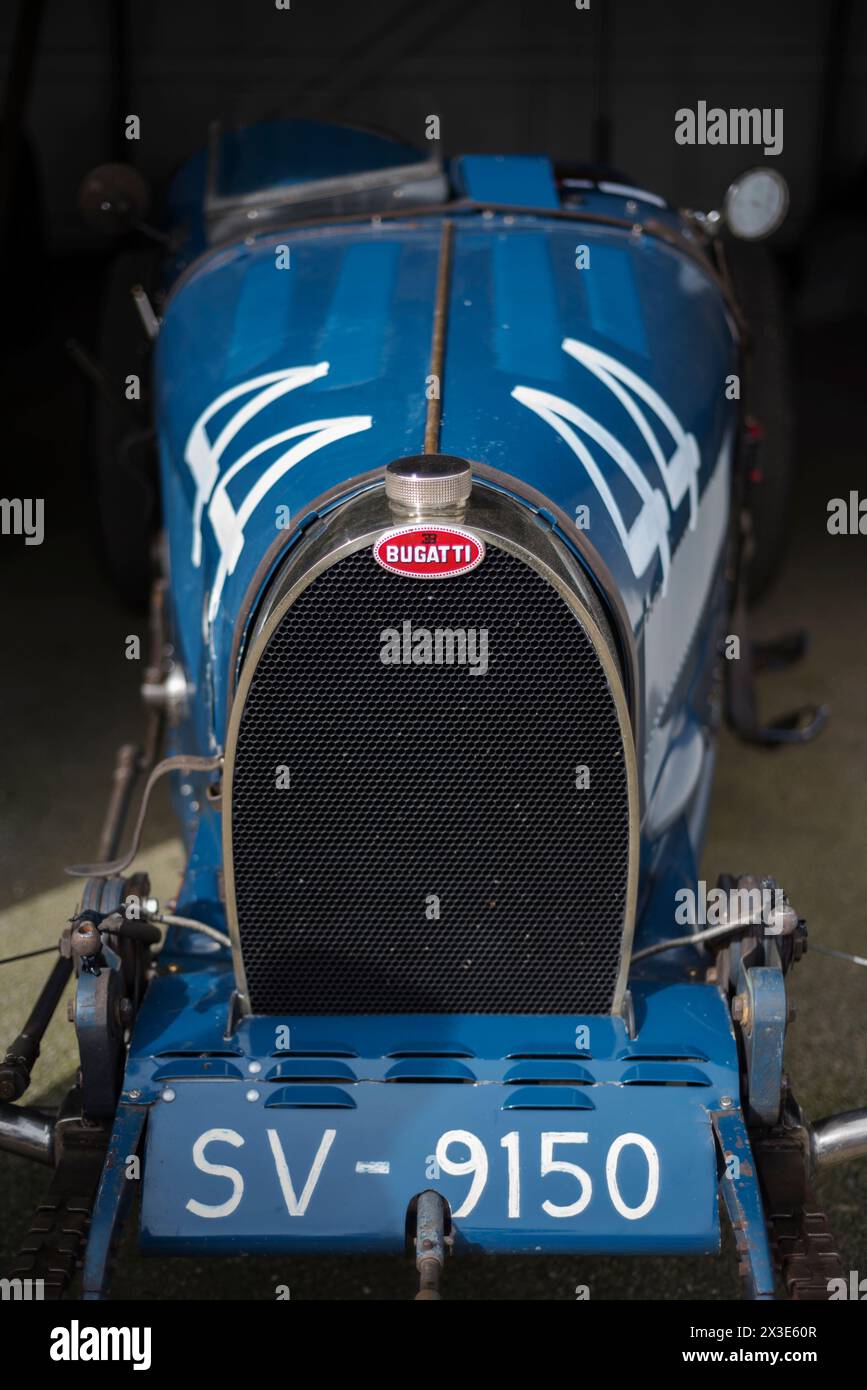 1928 Bugatti Type 35 of Bruce Stops, entrant in the Grover Williams ...