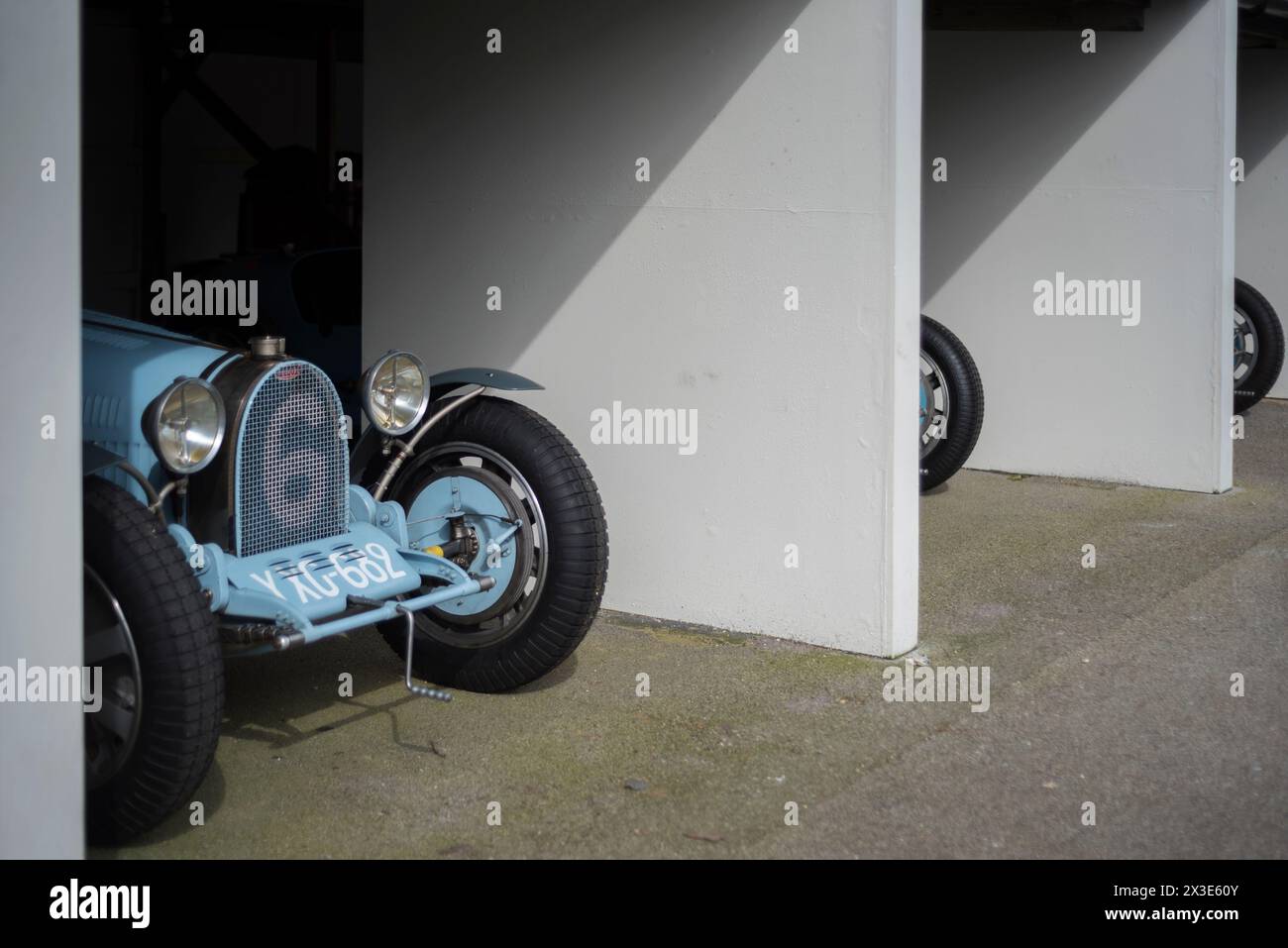 1930 Bugatti Type 35B of Stephan Rettenmaier, entrant in the Grover ...