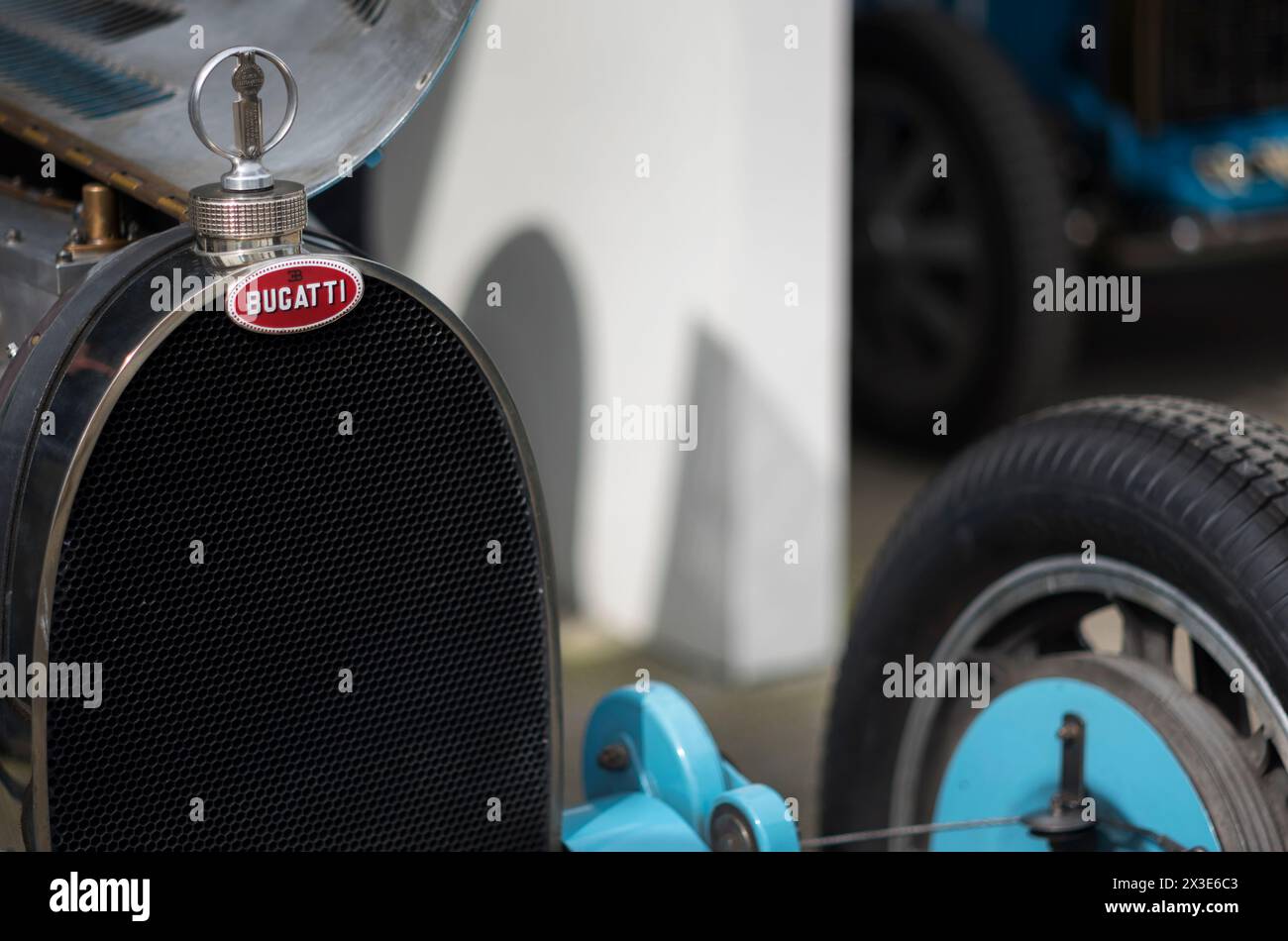 1920s Bugatti Type 35B entrant in the Grover Williams Trophy at the ...