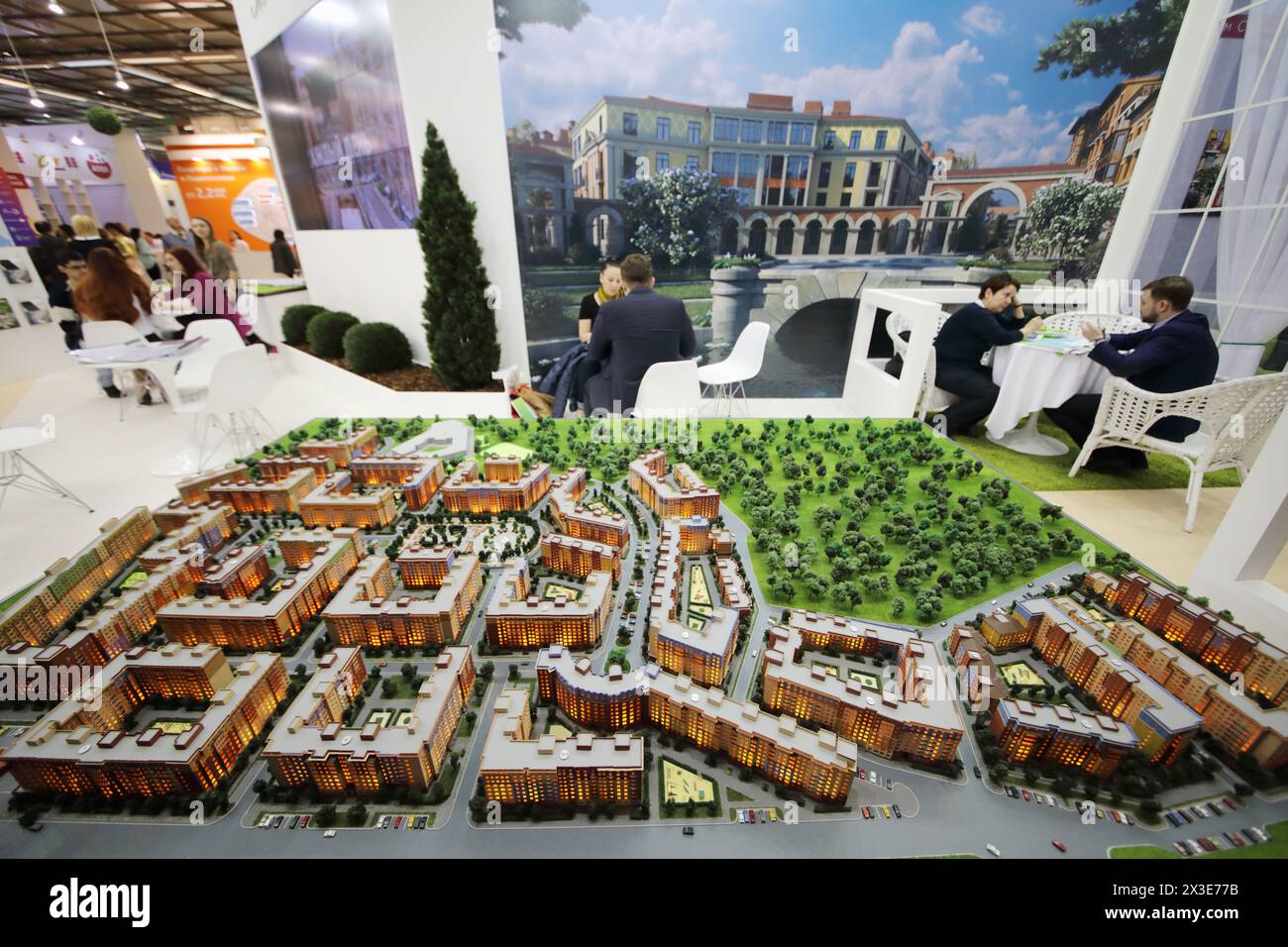 Layout moscow central district hi-res stock photography and images - Alamy