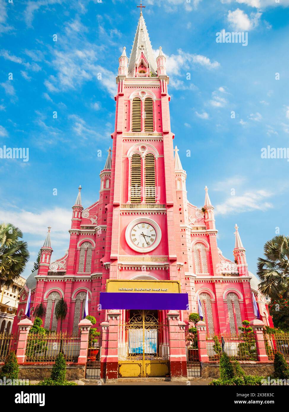 Tan Dinh parish church or Church of the Sacred Heart of Jesus is a ...