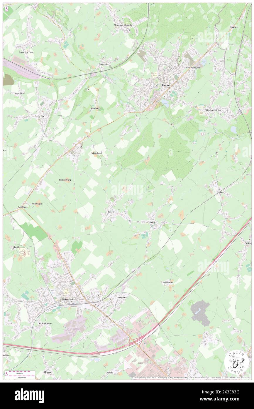 Donnerkaul, Province de Liège, BE, Belgium, Wallonia, N 50 41' 18'', N ...