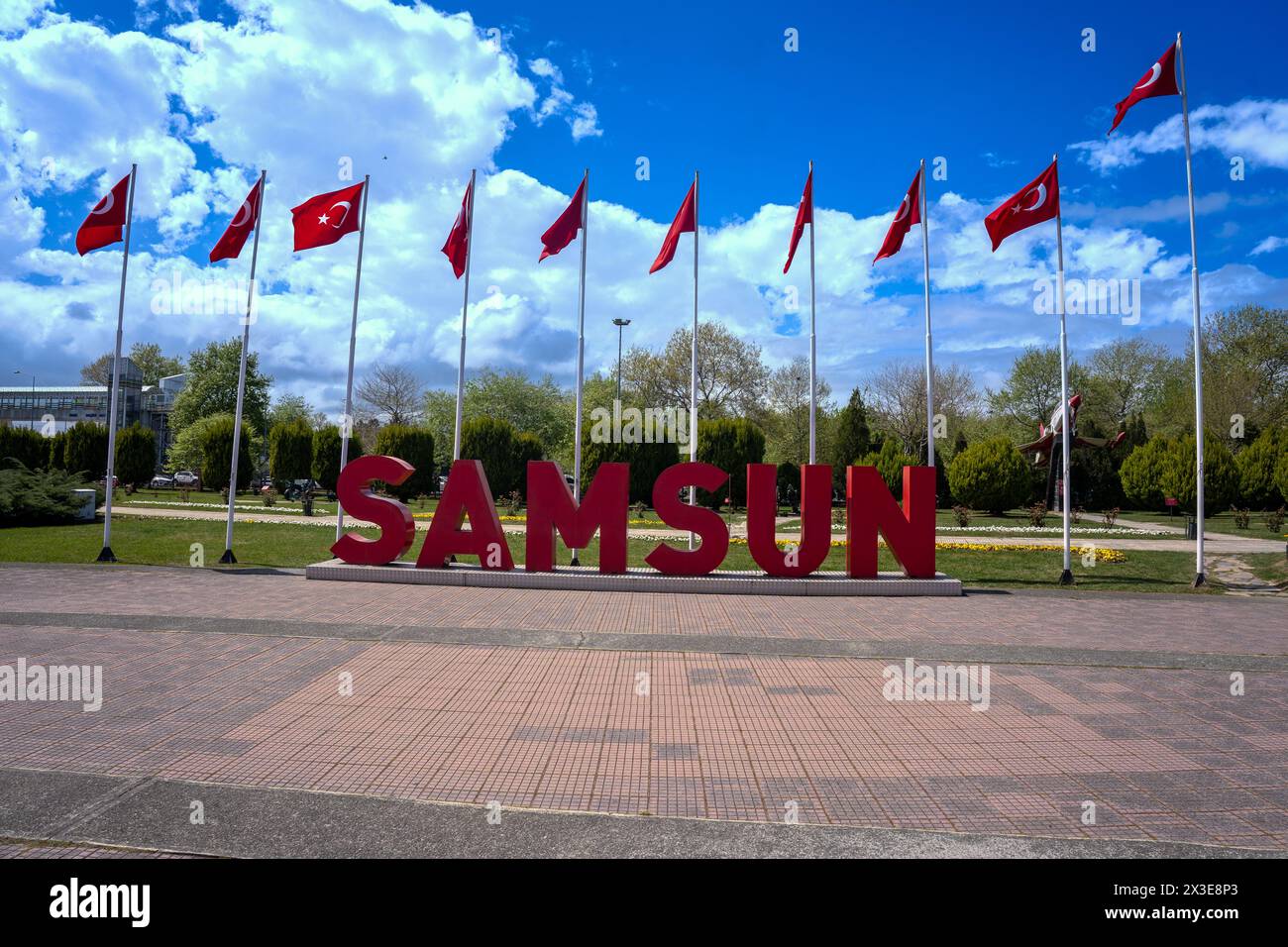 Samsun flag art hi-res stock photography and images - Alamy
