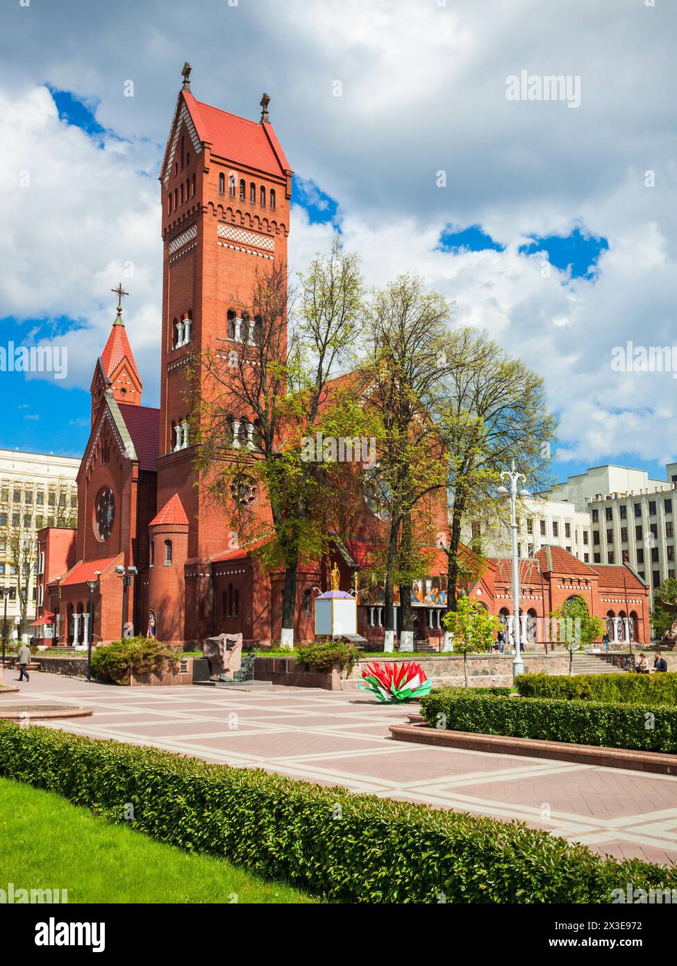 Church of Saints Simon and Helena or the Red Church is a Roman Catholic ...