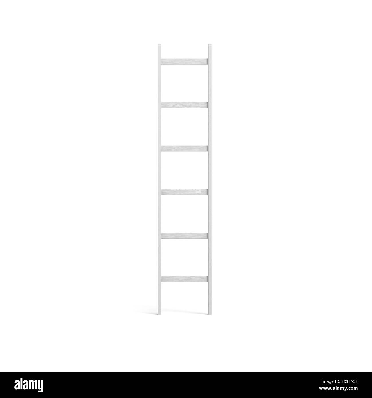 Wooden ladder shadow concept Black and White Stock Photos & Images - Alamy