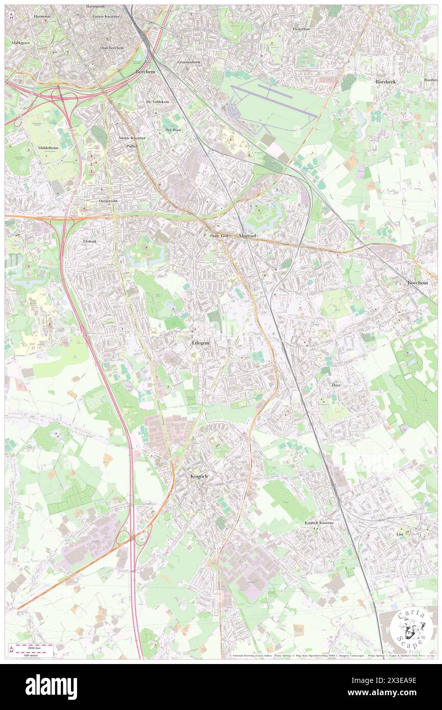 Onze lieve vrouw van loudres basiliek van edegem hi-res stock ...