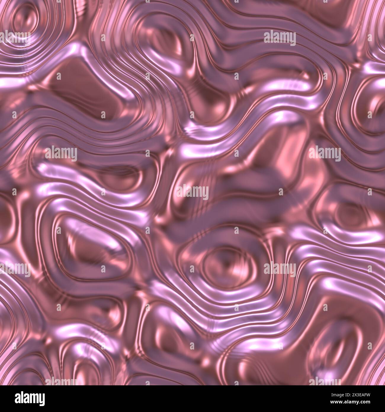 Seamless background. Abstract 3D Background with flowing metal texture ...
