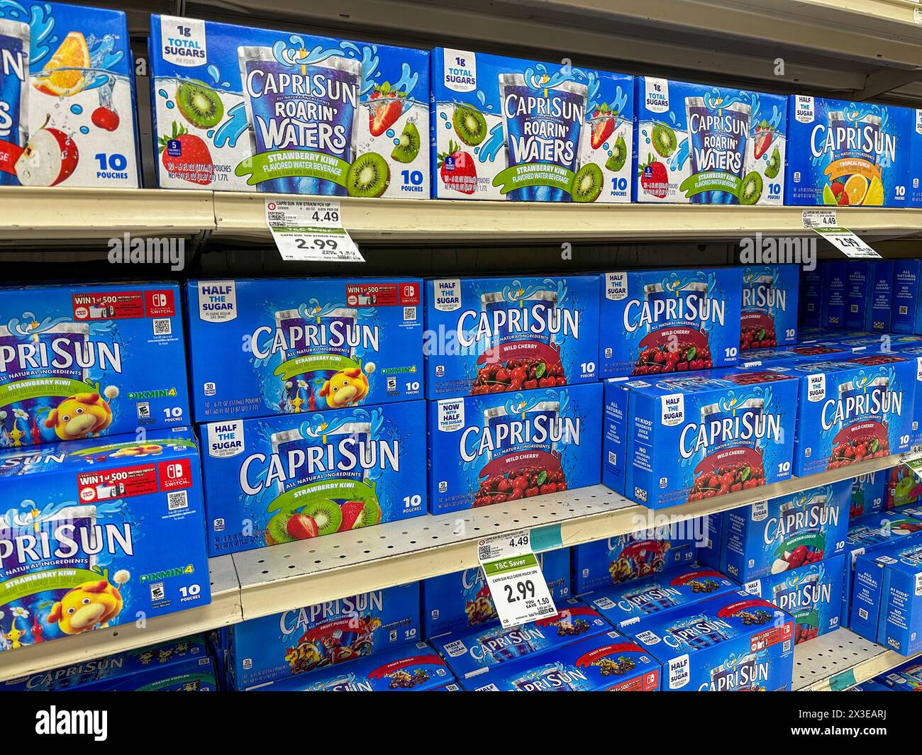 Capri sun cherry hi-res stock photography and images - Alamy
