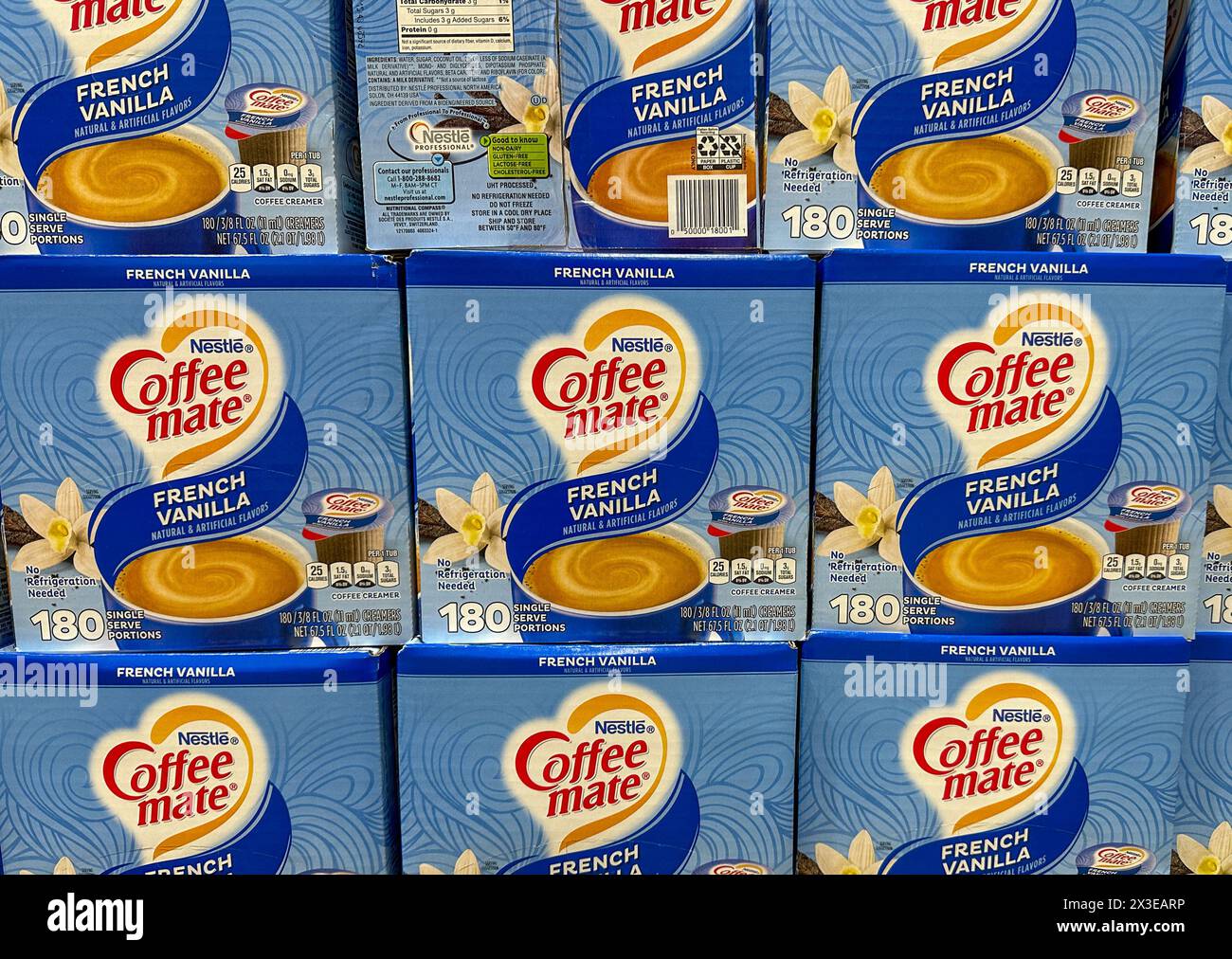 Nestle coffee mate hi-res stock photography and images - Alamy